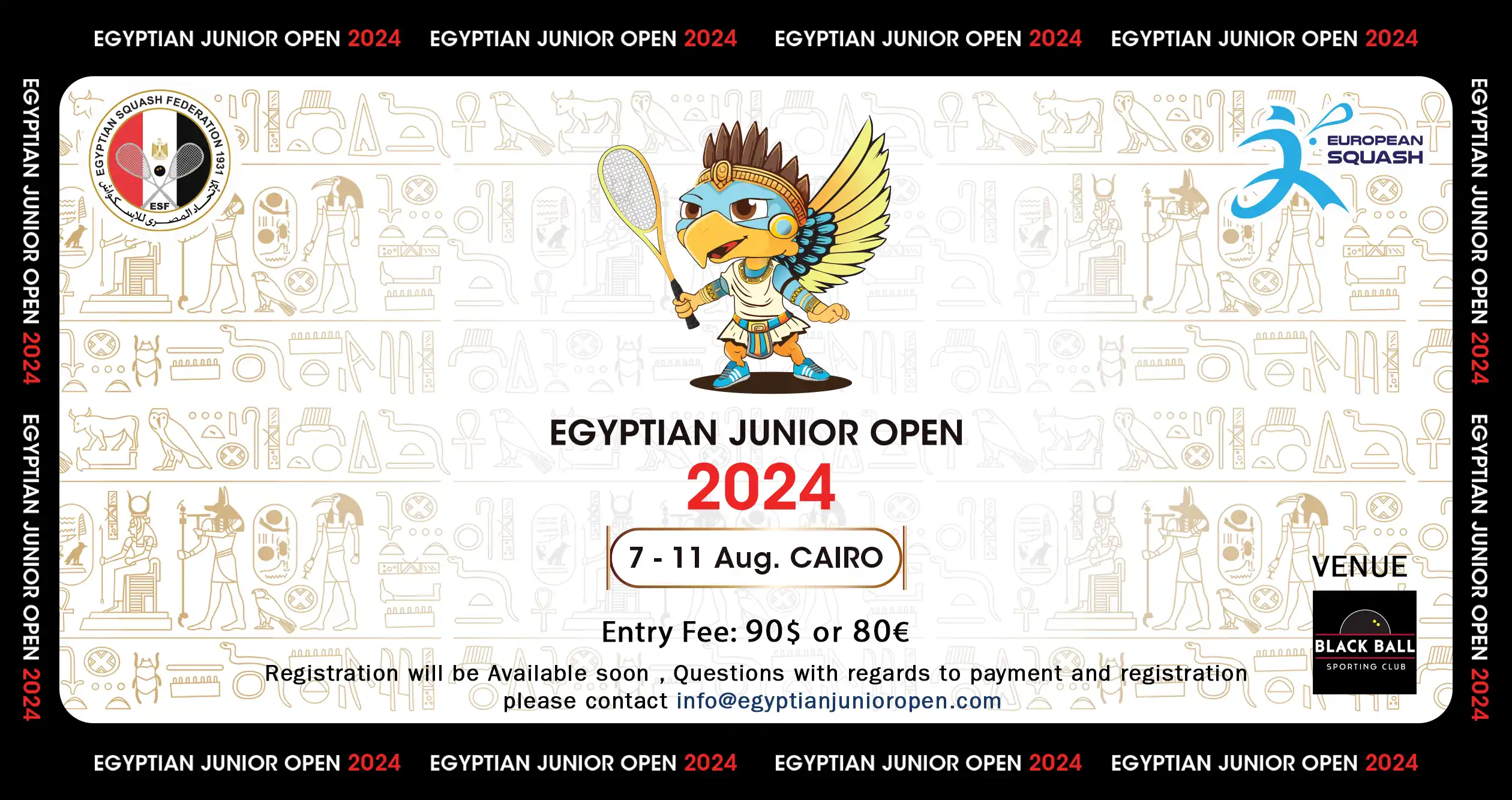 Egyptian Junior Open | Official Website